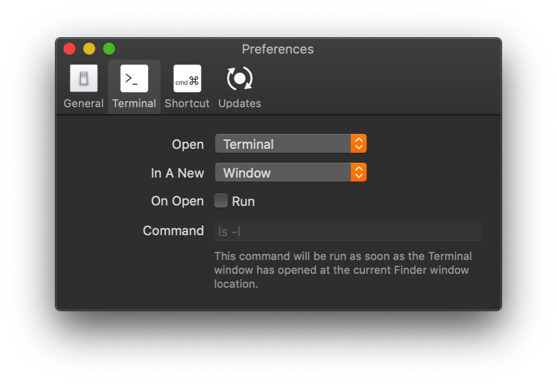 Trminal - your Terminal shortcut
